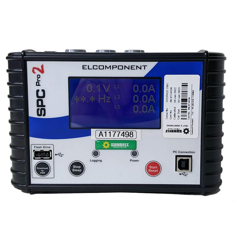 Elcomponent SPC PRO 2 & Energy Analyser | Hire | Hire | Sunbelt Rentals ...