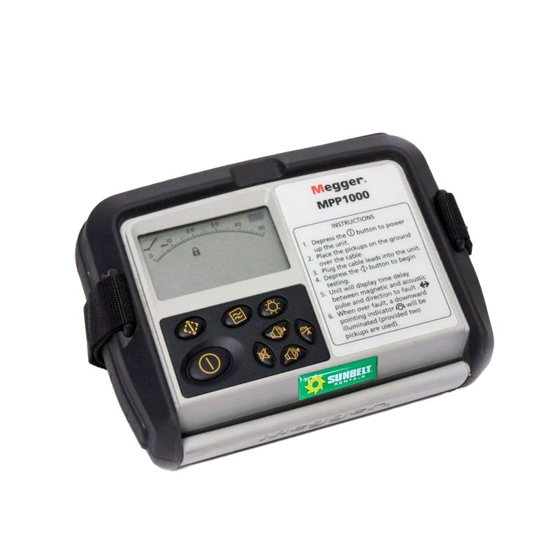 megger MPP1000 pinpointer: cable fault locator | Hire | Sunbelt Rentals ...