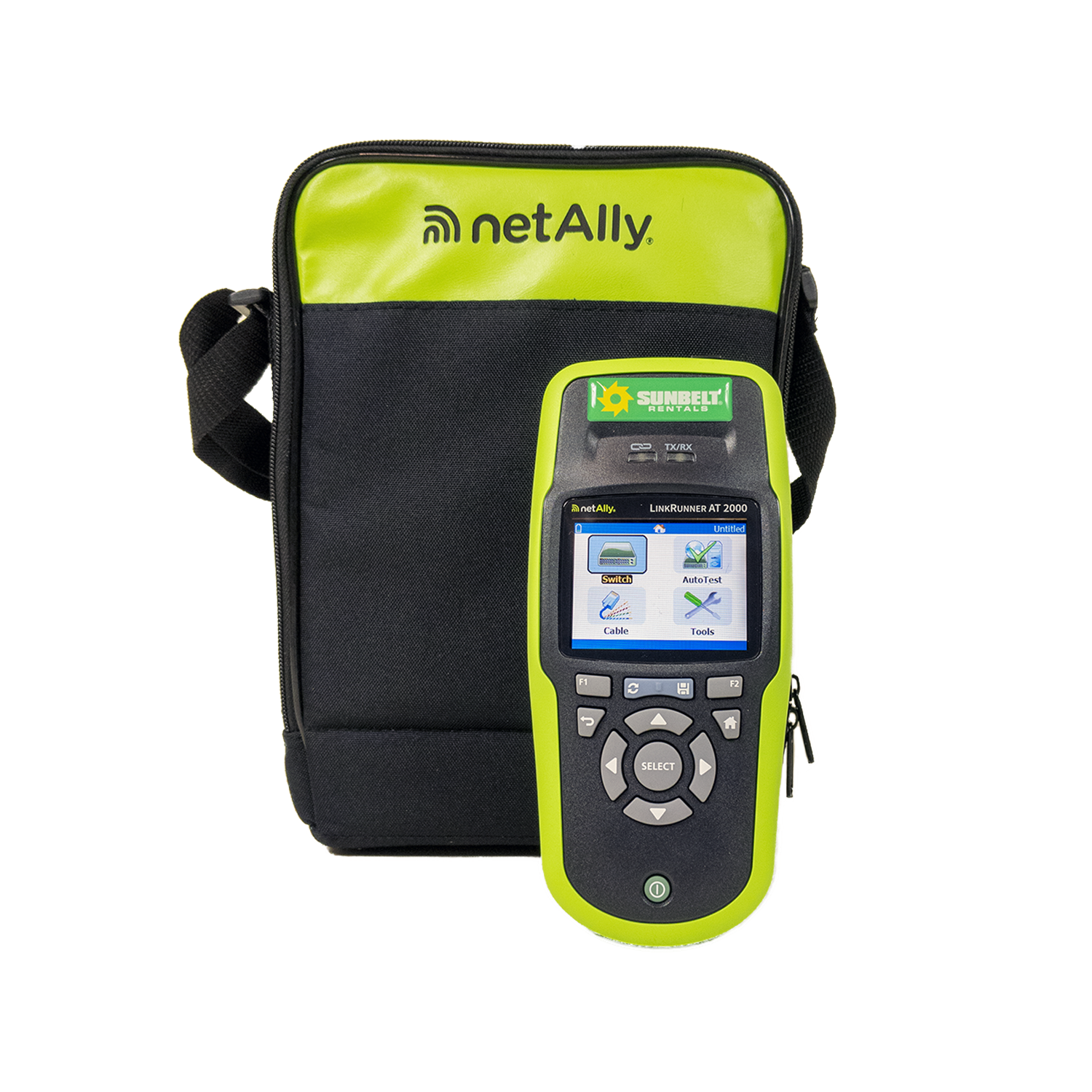 NetAlly LinkRunner AT 2000 | Hire | Sunbelt Rentals | Test & Monitoring
