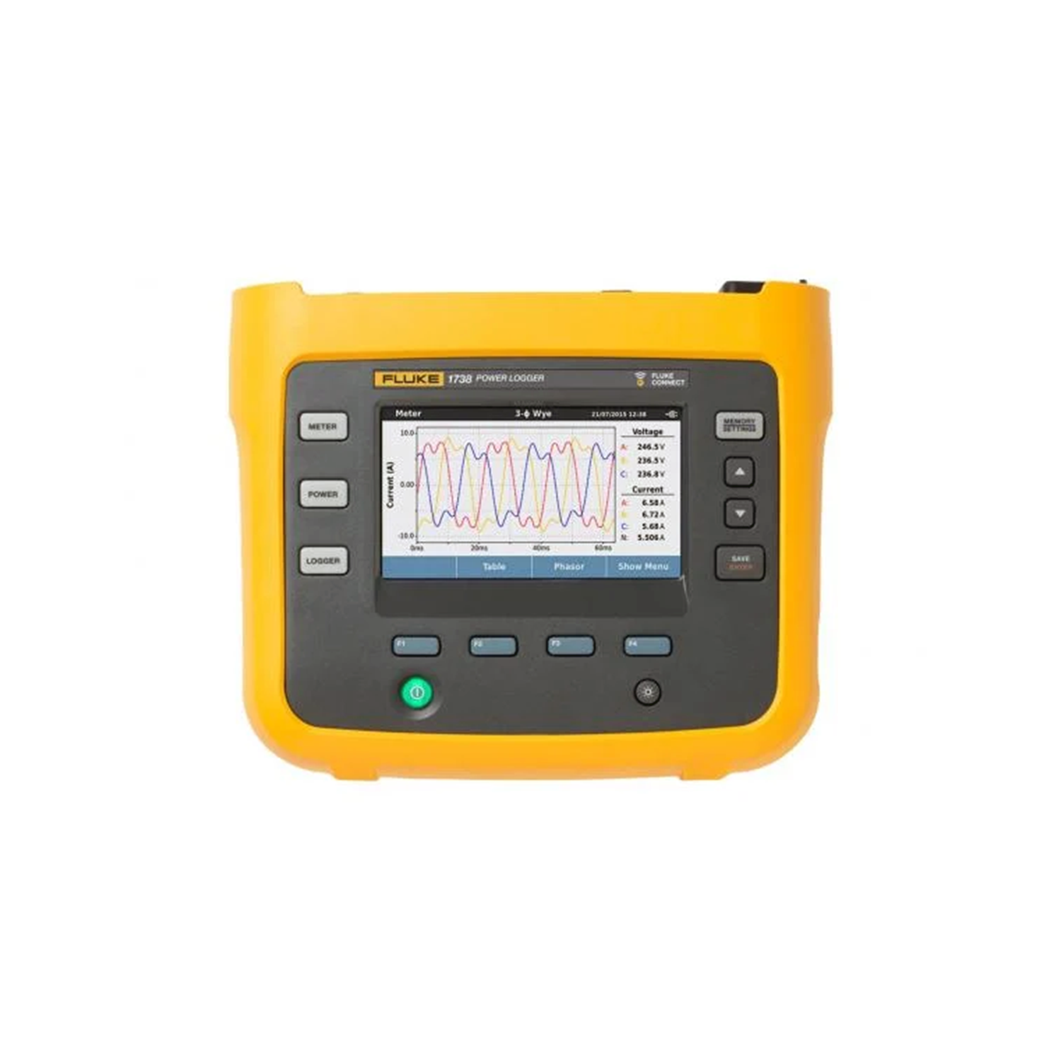 Fluke 1738 Three Phase Energy Logger | Hire | Sunbelt Rentals | Test ...