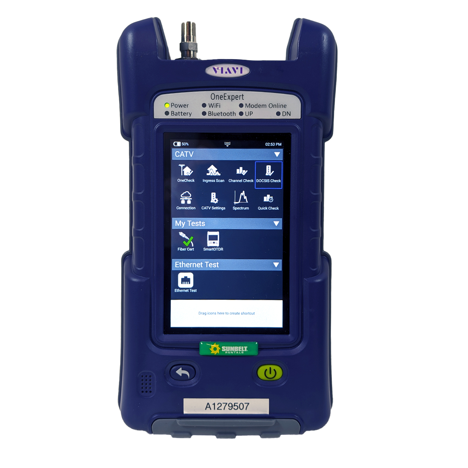 Viavi ONX 220 OneExpert Installation and Service Meter | Hire | Sunbelt ...