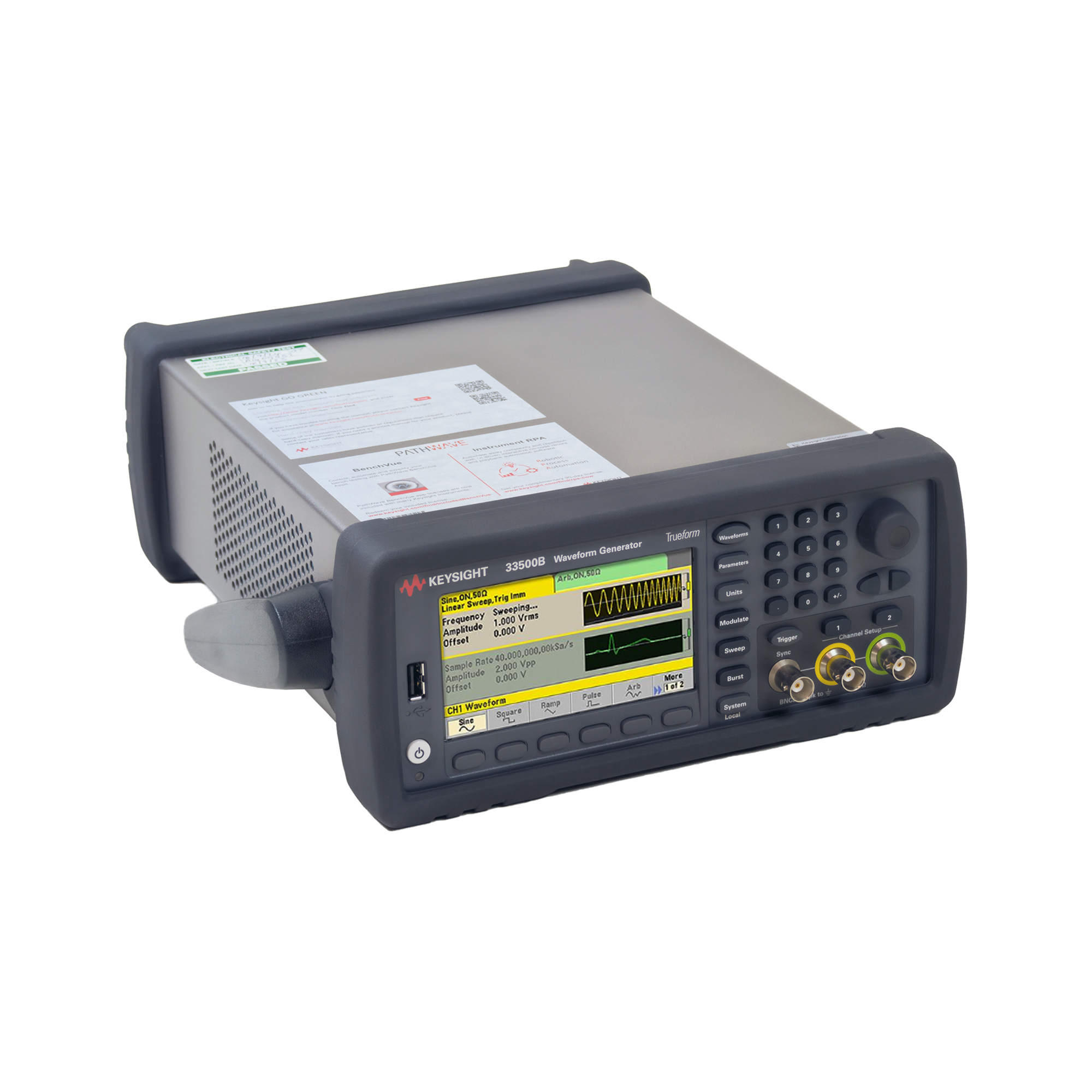 Keysight 33512B Waveform Generator | Hire | Sunbelt Rentals | Test ...