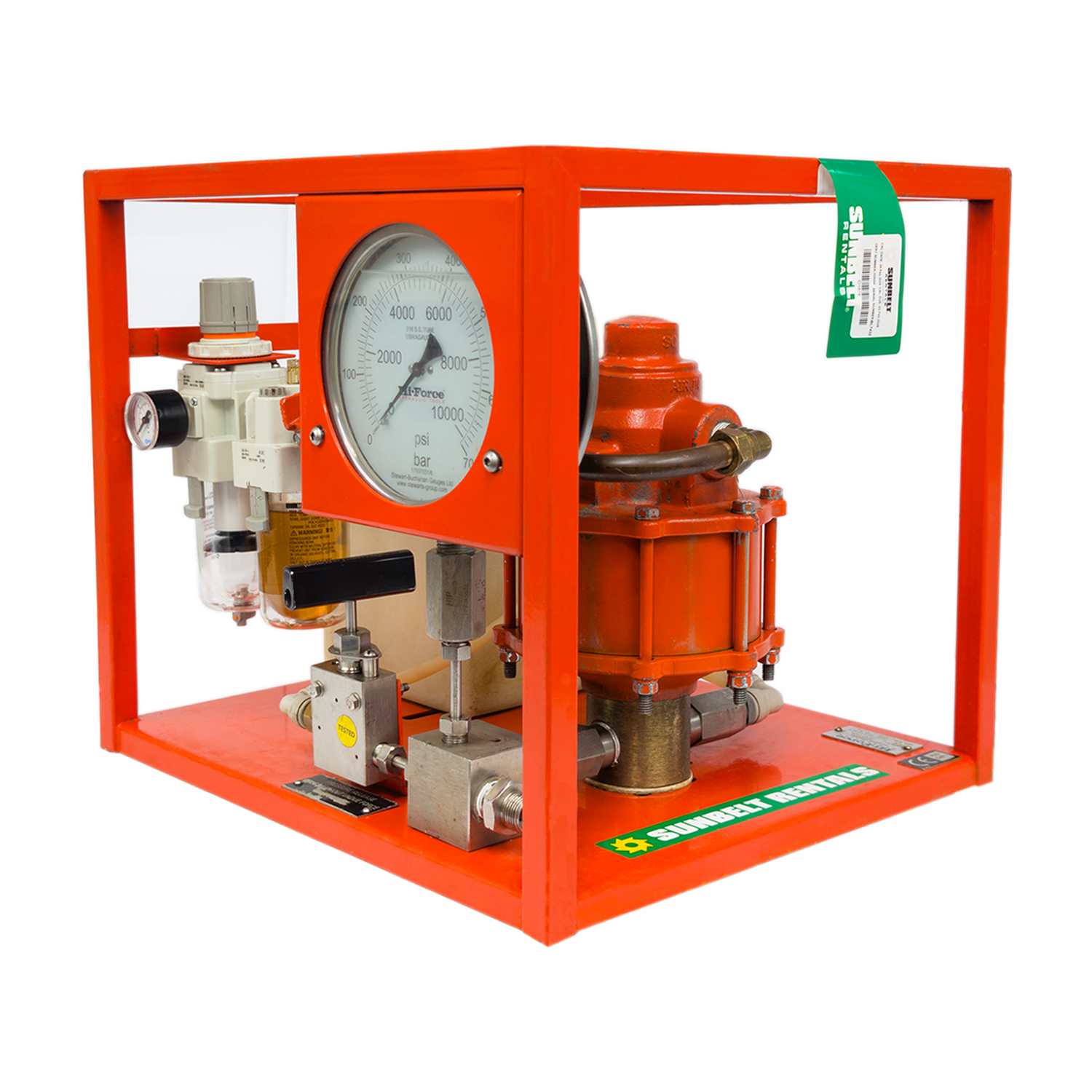 Hi-Force Air Driven Hydrostatic Pump AHP107 | Hire | Sunbelt Rentals ...